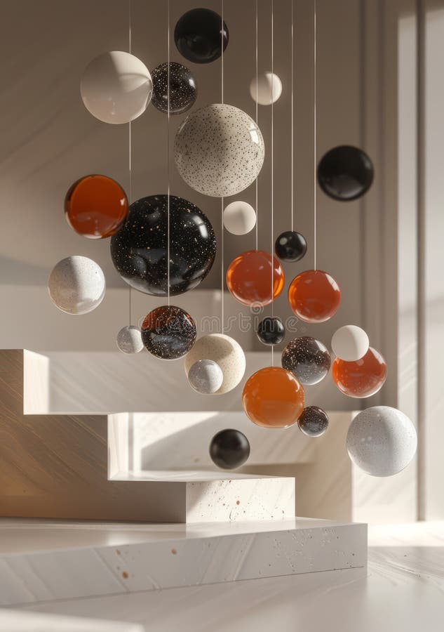 Abstract Minimalist Shapes that Play with the Concept of Weight and ...