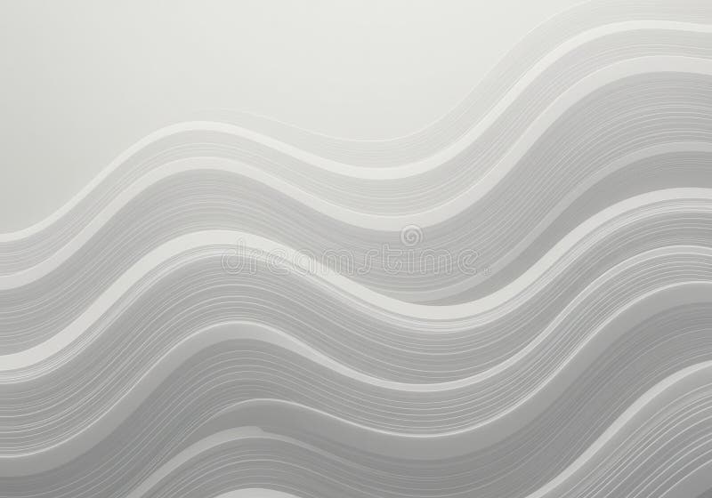 Abstract Minimalist Wave Pattern with Elegant Wavy Lines Stock Photo ...