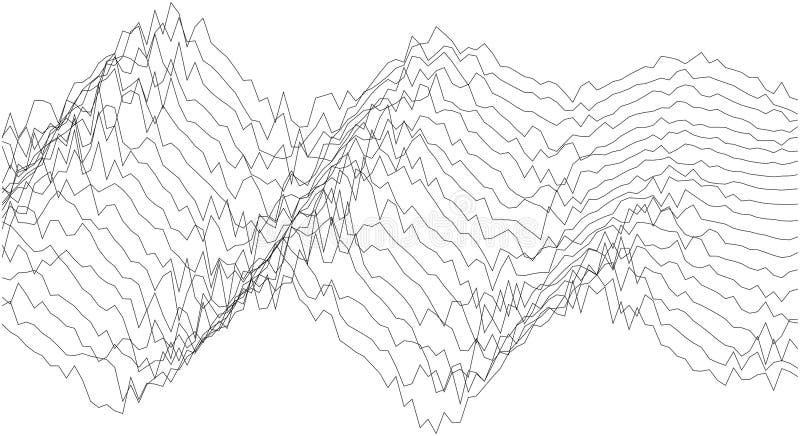 Abstract Minimalist Wave Pattern for Modern Design and Background ...