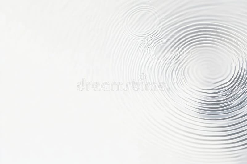 Abstract Minimalistic Ripple Effect in Water - Design for Print, Card ...