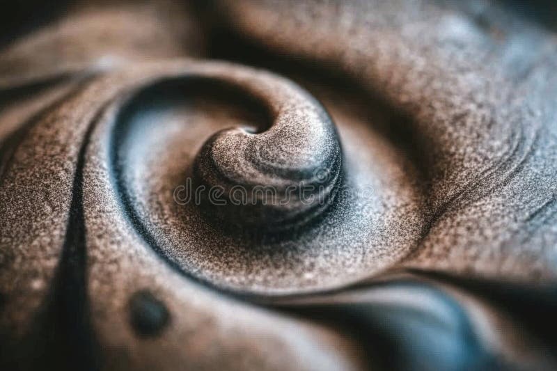 Abstract Minimalistic Swirl Pattern with Close-up Textures for Creative ...