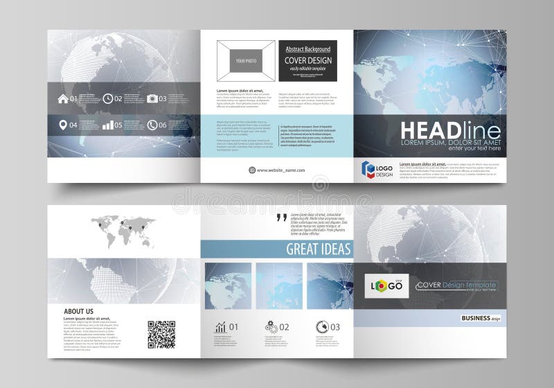 The Abstract Minimalistic Vector Illustration of the Editable Layout ...