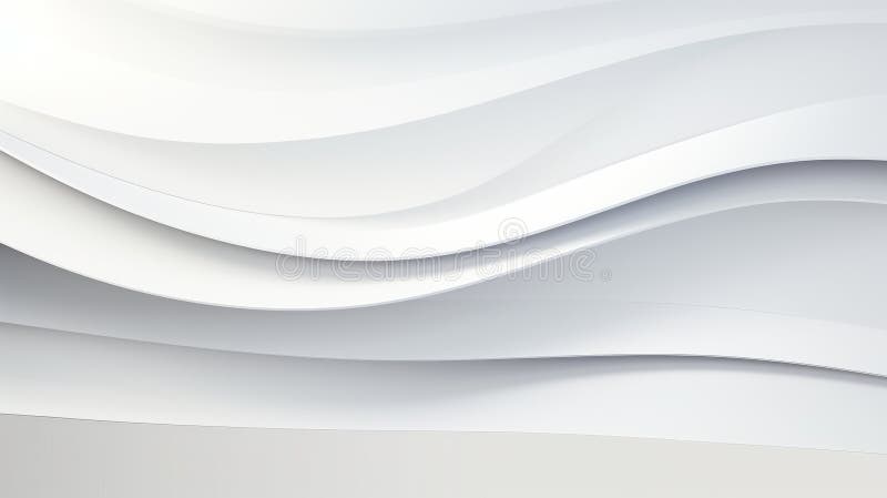 Abstract Minimalistic White Background Design AI Generated Stock ...