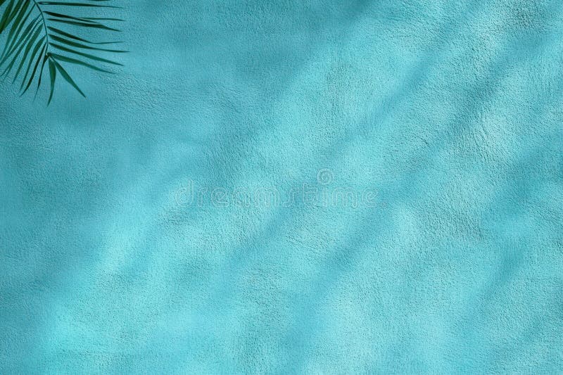 Abstract Mint Blue Concrete Wall with Water Caustic Effect: Trendy ...