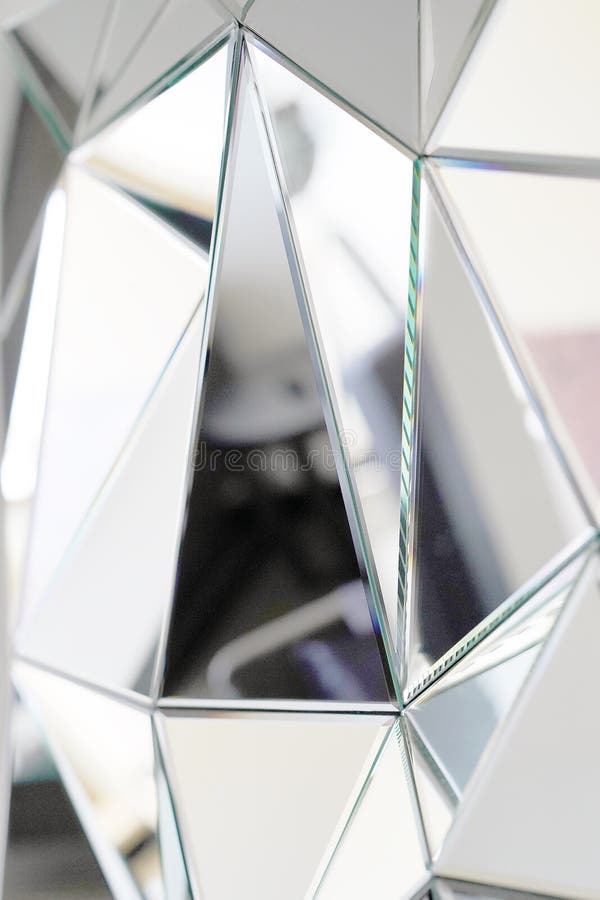 Abstract mirror. Close-up. stock image. Image of fresh - 129932787
