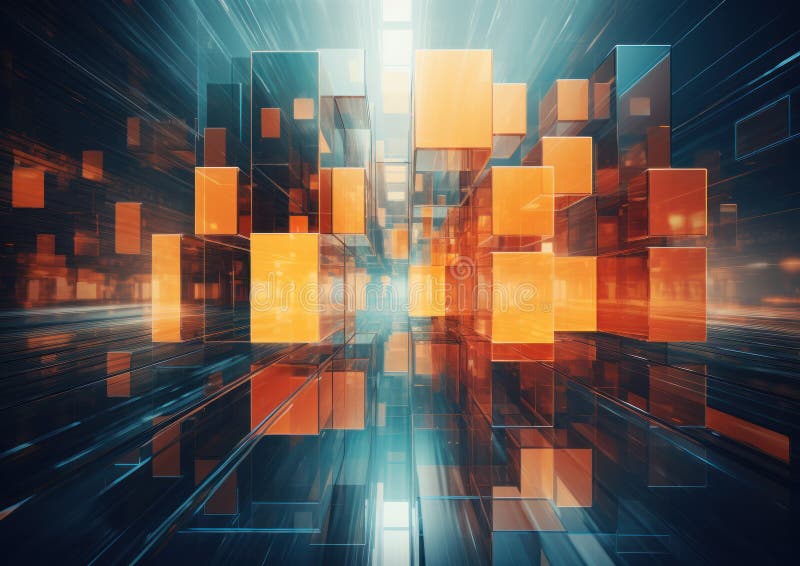 Abstract Mirror Dimension in a 75 Frame Where Minimalism and Digital ...