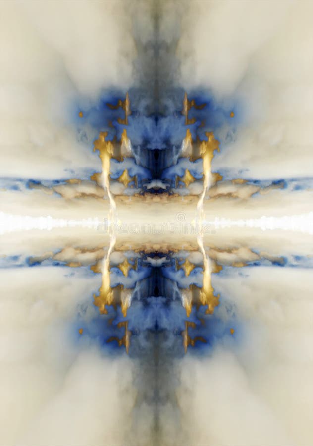 Abstract Mirror Image Background Stock Photo - Image of reflected ...