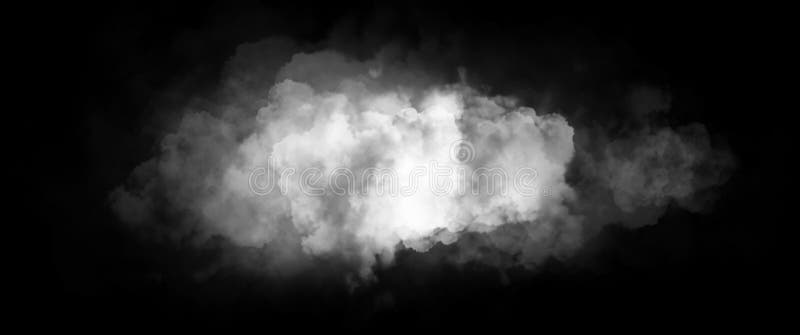 Abstract Mist, Smoke, Cloud Texture from Center Background. Stock ...