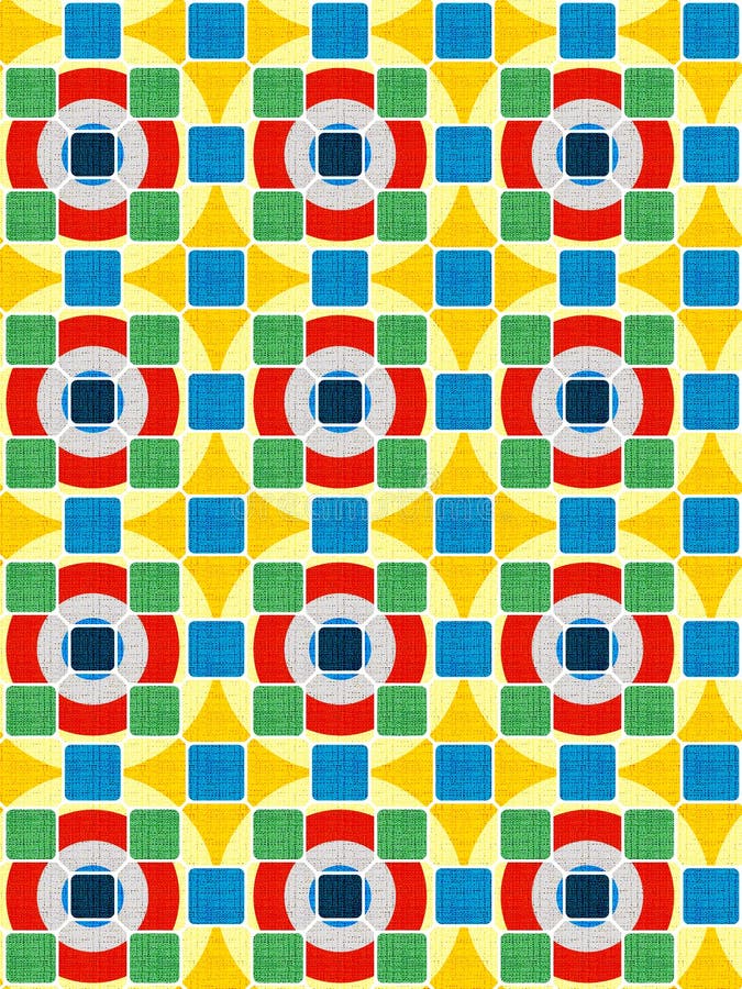 Abstract Mix Geometrical Pattern with Color Backgound Stock ...