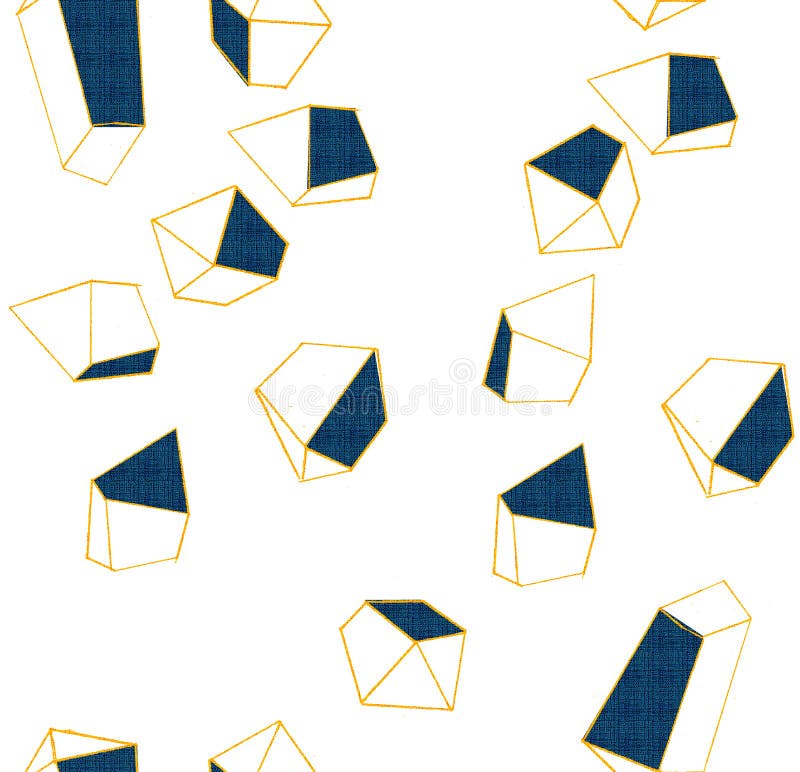 Abstract Mix Geometrical Pattern with Color Backgound Stock ...