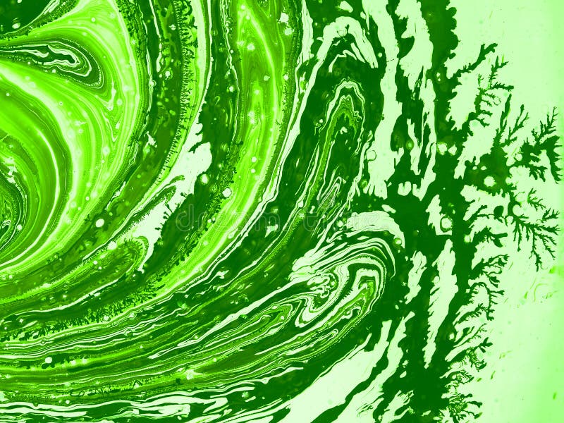 Mixed Green Paint Background Stock Illustration - Illustration of ...