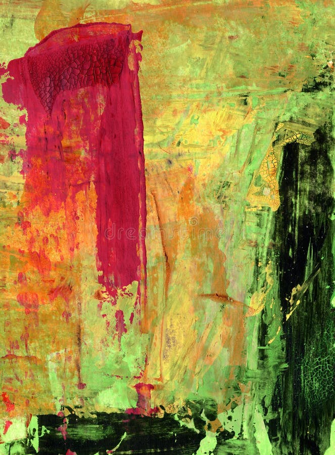 Abstract Mixed Media Background or Texture Stock Illustration ...