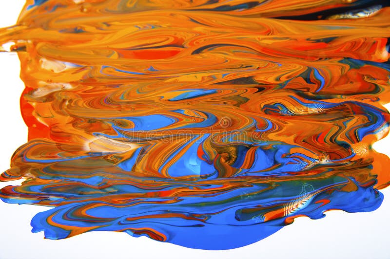 Color Distorted Abstract Portrait of a Female Stock Photo - Image of ...