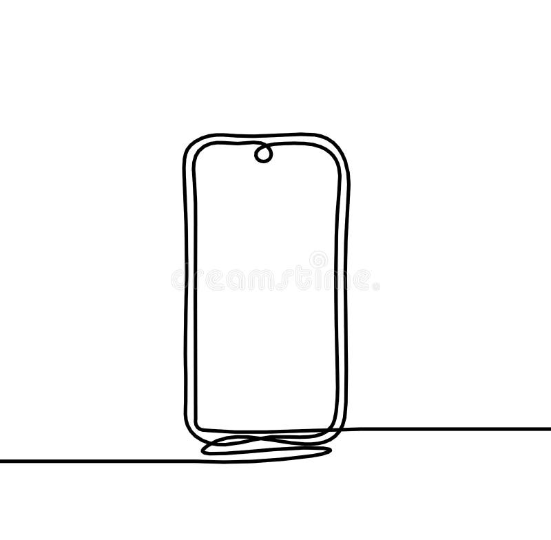 Drawing Iphone Line Stock Illustrations – 225 Drawing Iphone Line Stock ...