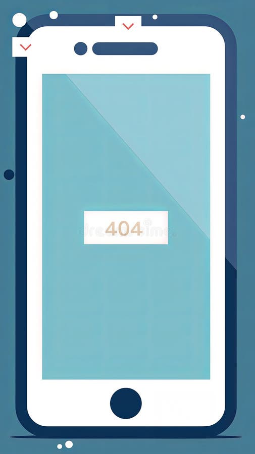 Abstract Mobile Phone Interface Showcasing Number Display with Modern ...