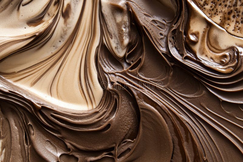An Abstract Mocha Mousse Surface with Bold Rippled Textures and Smooth ...