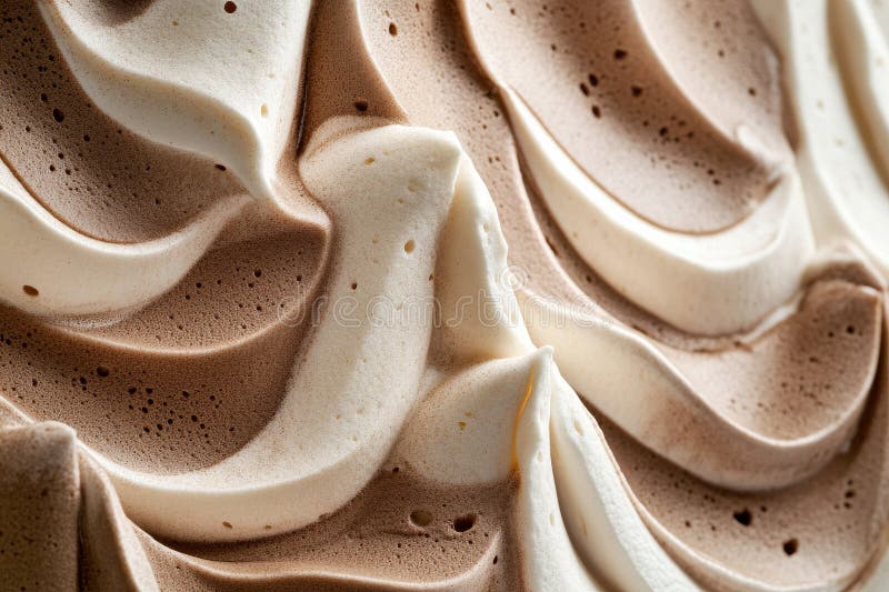 An Abstract Mocha Mousse Texture with Bold Chocolate Waves and Soft ...