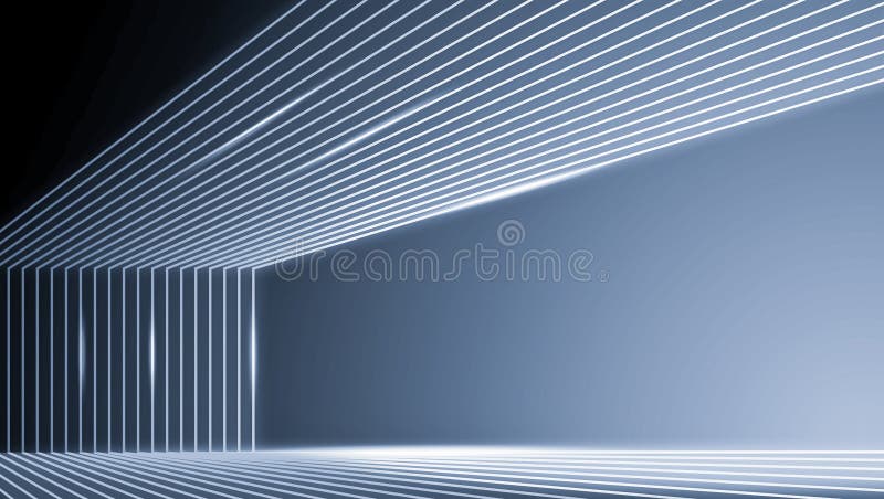 Abstract Modern Architecture Background, Empty Open Space Interior ...