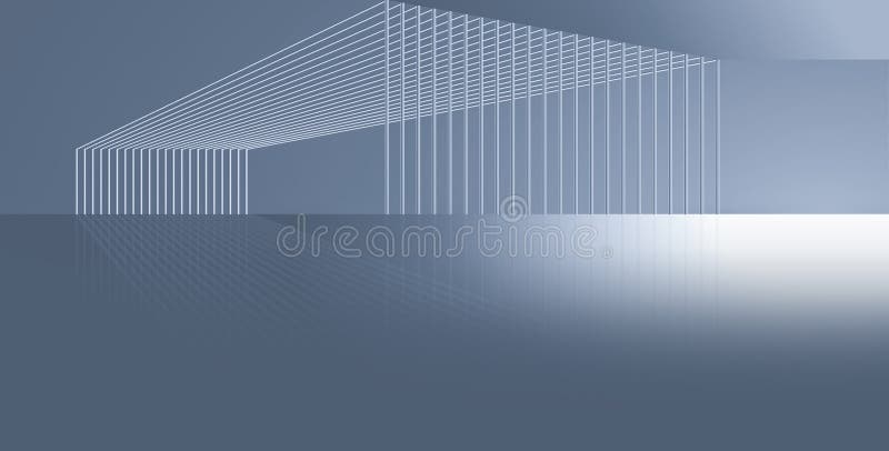 Abstract Modern Architecture Background, Empty Open Space Interior ... Abstract Modern Architecture Background, Empty Open Space Interior ...