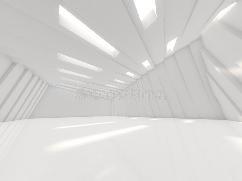 Abstract Modern Architecture Background, Empty Open Space Interior. 3D ... Abstract Modern Architecture Background, Empty Open Space Interior. 3D ...
