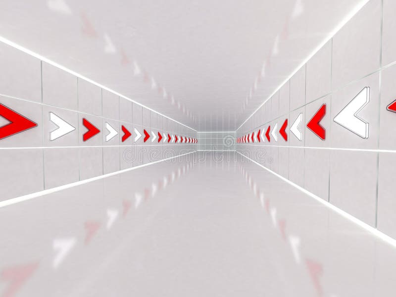 Abstract Modern Architecture Background 3d Rendering Stock