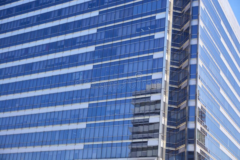 Abstract Modern Geometric Form Building Stock Photo - Image of downtown ...