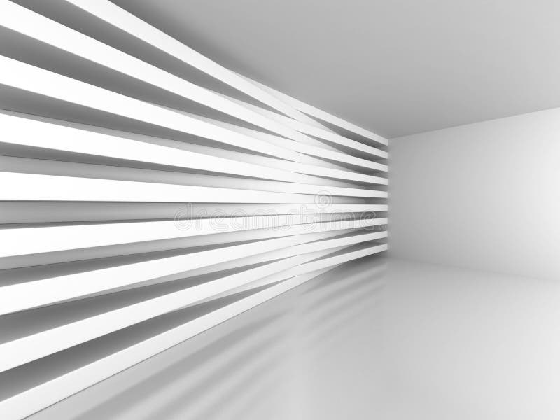 Abstract Modern Architecture Interior Background Stock Illustration ...