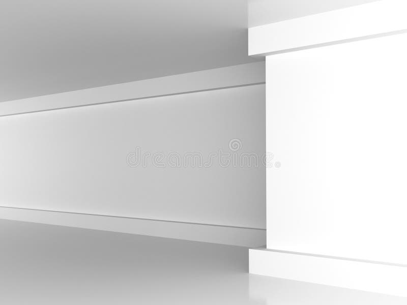 Abstract Modern Architecture Interior Background Stock Illustration ...