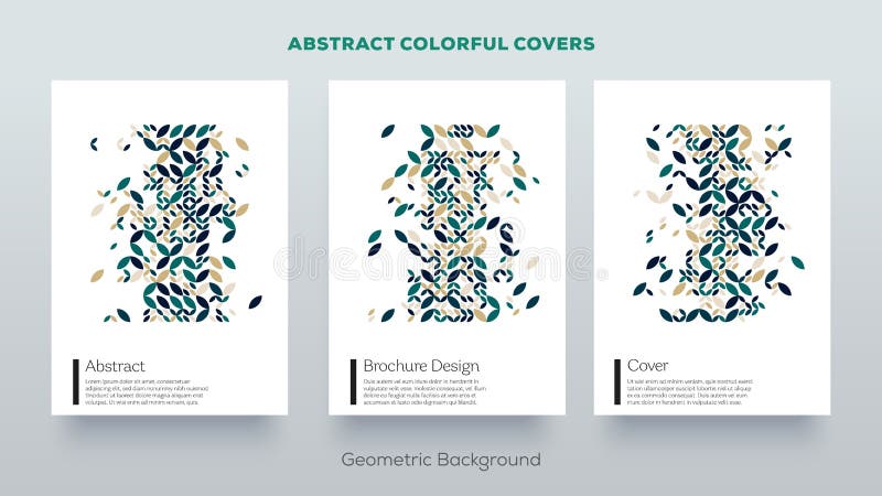 Geometric Design Covers. Minimal Abstract Pattern. Minimalistic ...