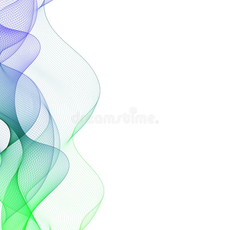 Abstract Modern Background. Colorful Wave. Illustration Eps 10 Stock ...