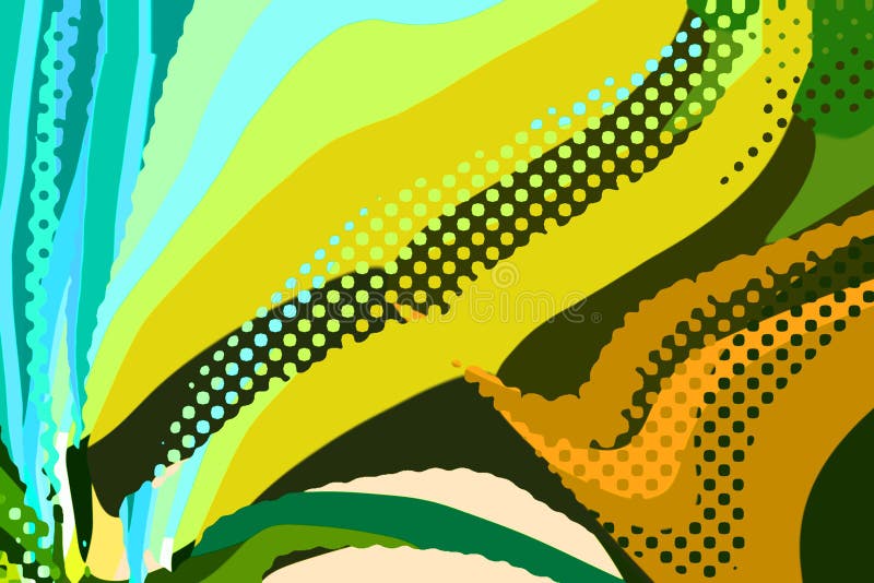 Abstract Modern Background. Creative Colorful Forms and Shapes ...