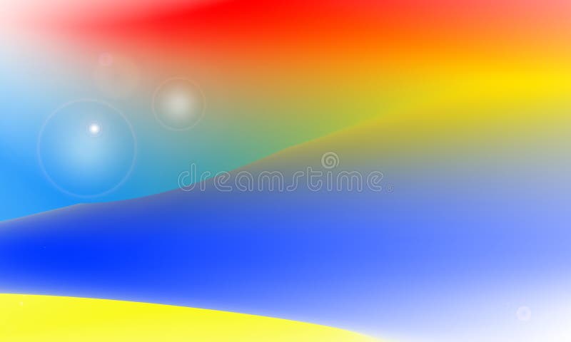 Abstract Modern Background Design with Cool Color Degradation Stock ...