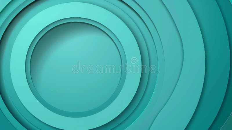 This Abstract Modern Background Features a Smooth Shiny Turquoise ...