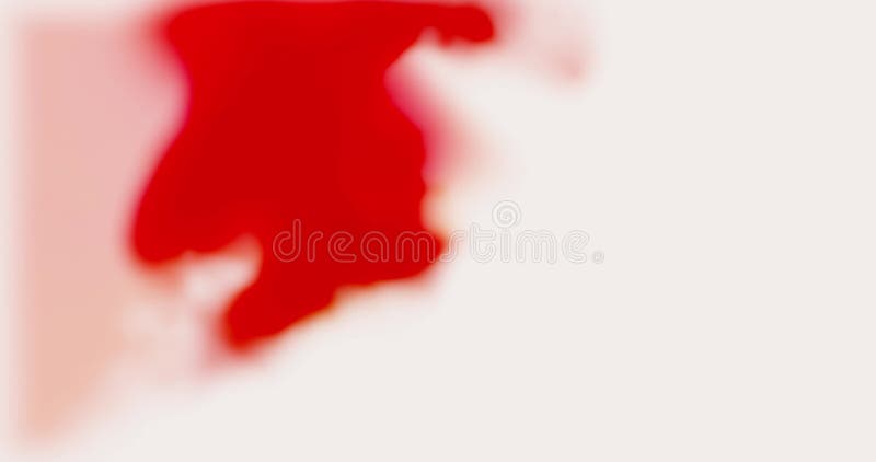 Abstract Modern Background Loop with Red and Pink Floating Irregular ...
