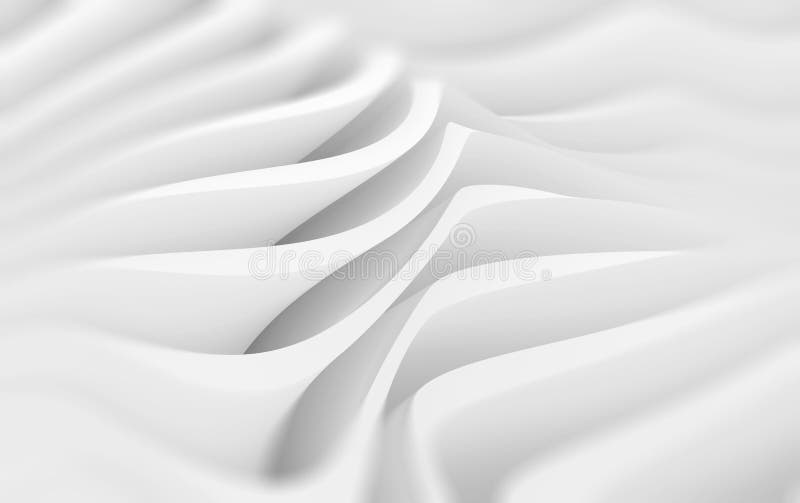 Abstract Modern Background. Minimal Wave Design Stock Illustration ...