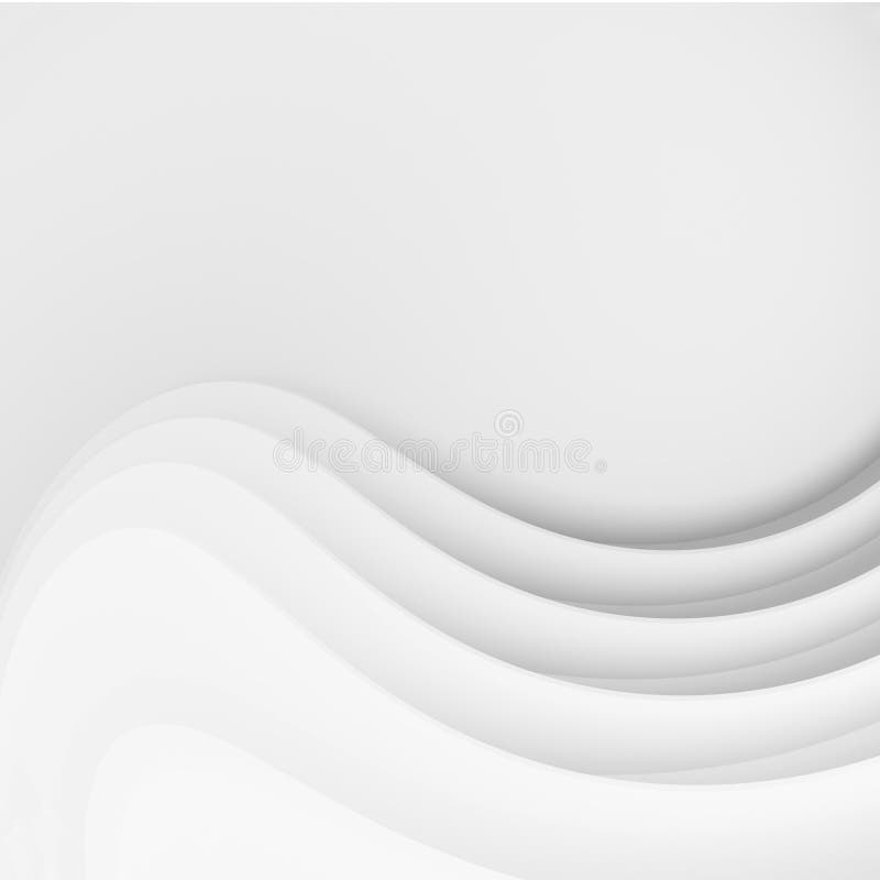 Abstract Modern Background. Minimal Wave Design Stock Illustration ...