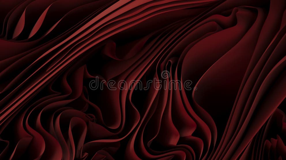 Abstract Modern Background Red Wavy Pattern Stock Illustration ...