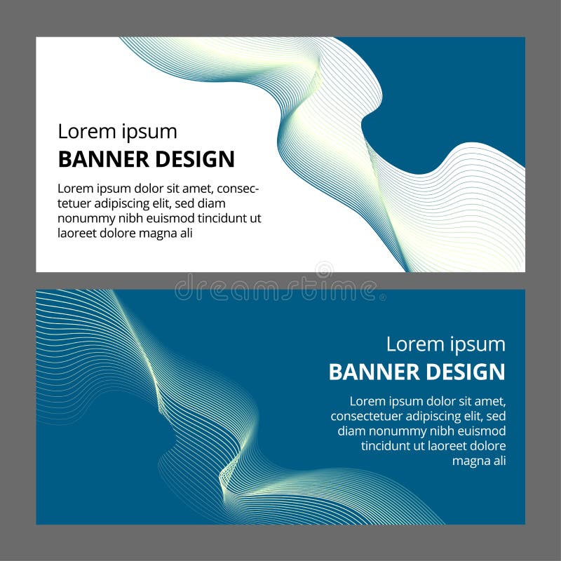 Abstract Modern Banner Background Design Vector Template Stock Vector ...