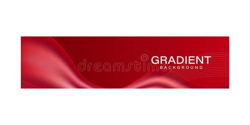 Abstract Modern Banner and Poster Background in Red Tones Stock Vector ...