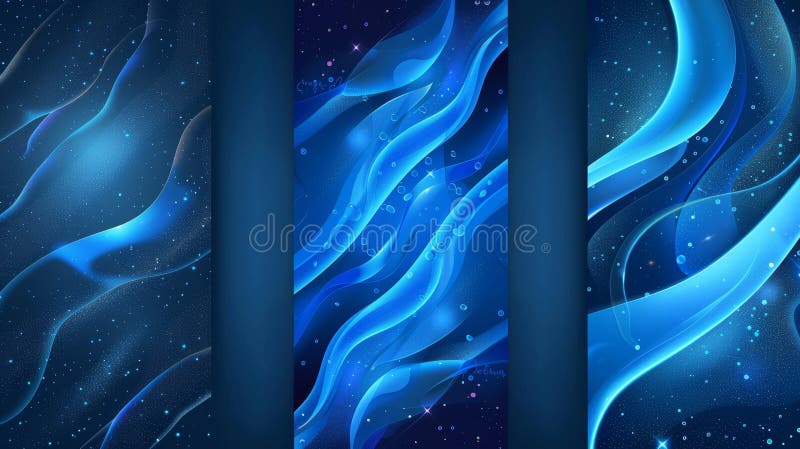 Blue abstract banner set stock vector. Illustration of cold - 101866263 Blue abstract banner set stock vector. Illustration of cold - 101866263