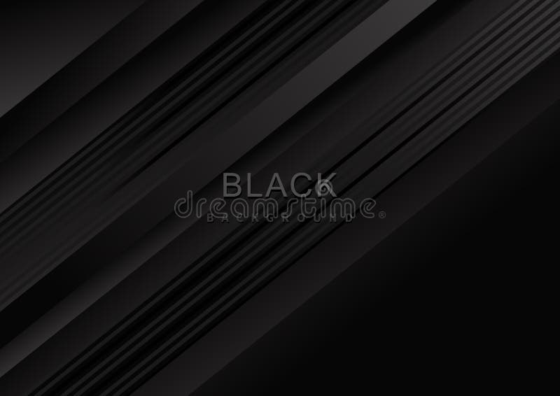 Abstract Modern Black Texture Gradient Stripes Diagonal Background ...
