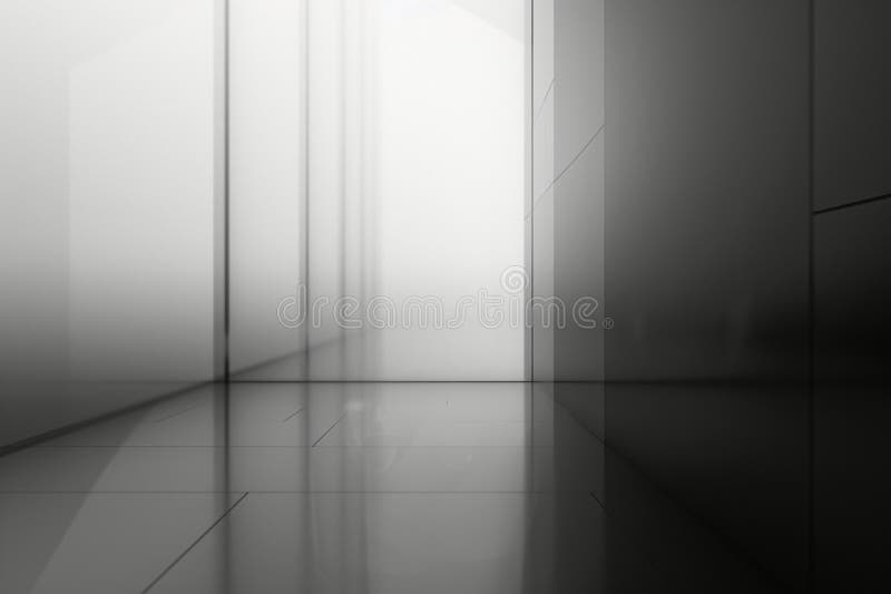 Abstract Modern Black and White Gradient Background with the Effect of ...