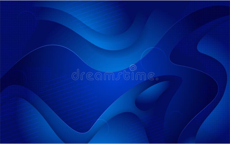 Abstract Modern Blue Dynamic Fluid Background Design. Graphic Design ...