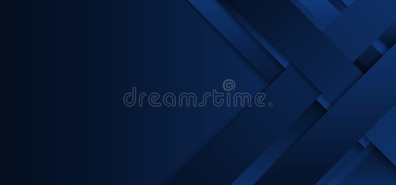 Abstract Modern Blue Stripes or Rectangle Layer Overlapping with Shadow ...