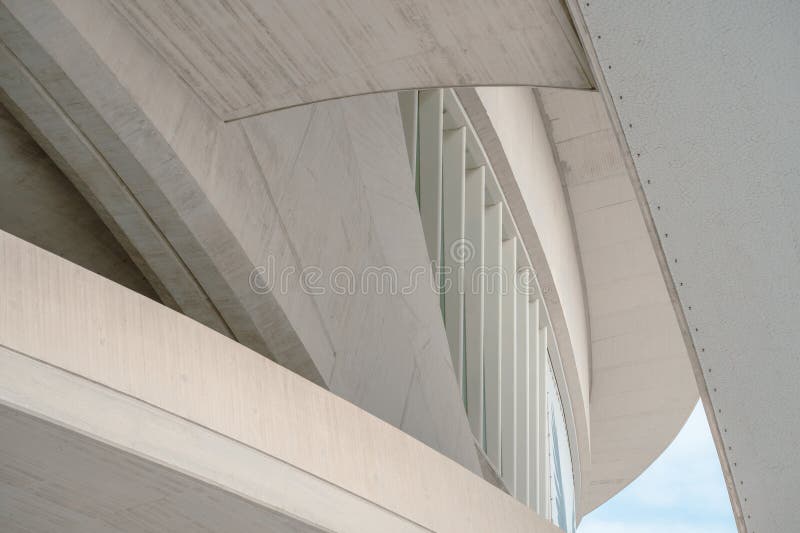 Abstract Modern Building Architecture Stock Photo - Image of exterior ...