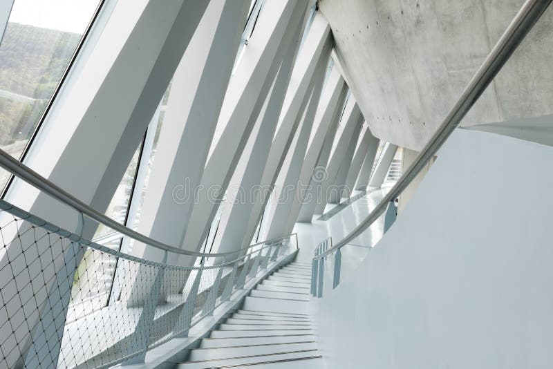 Abstract Modern Building in Munich, Germany Stock Photo - Image of ...