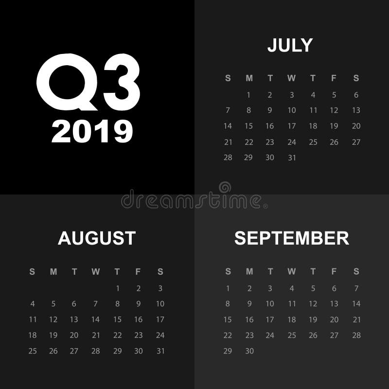 Quarter Calendar Stock Illustrations – 4,910 Quarter Calendar Stock ...