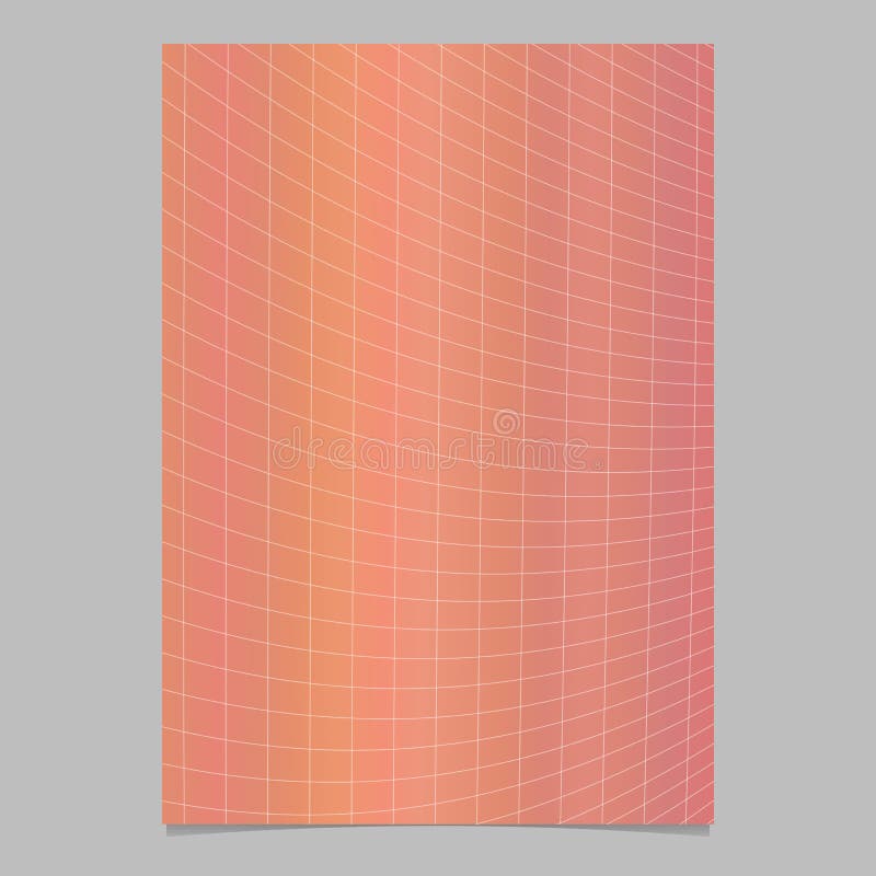 Abstract Modern Colored Gradient Grid Page Template - Vector Brochure ...