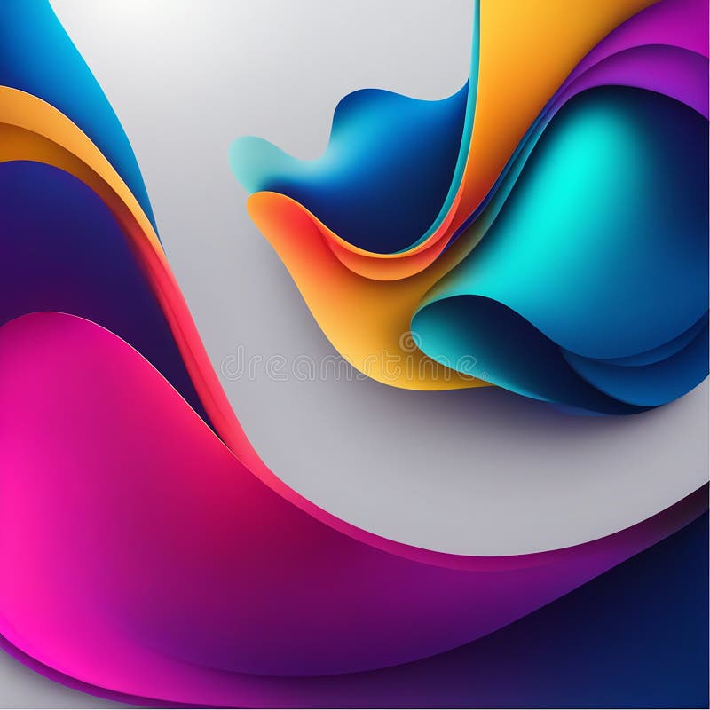 Abstract Modern Colorful Blob Background and Texture. Design Colorful ...