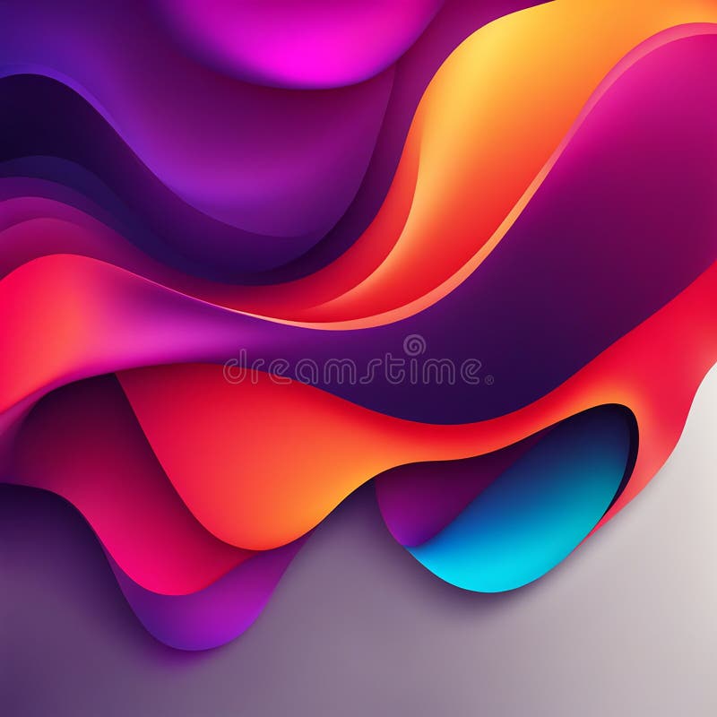 Abstract Modern Colorful Blob Background and Texture. Design Colorful ...